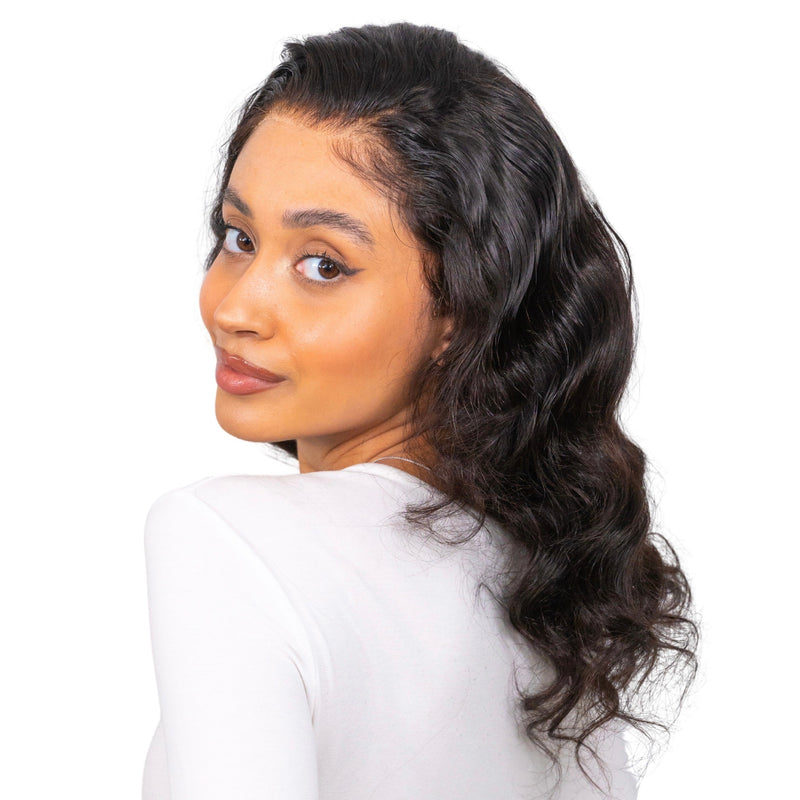 The SOFIA - Body Wave Wig Human Hair Glueless HD Transparent Lace Fron – A-List Lace Hair