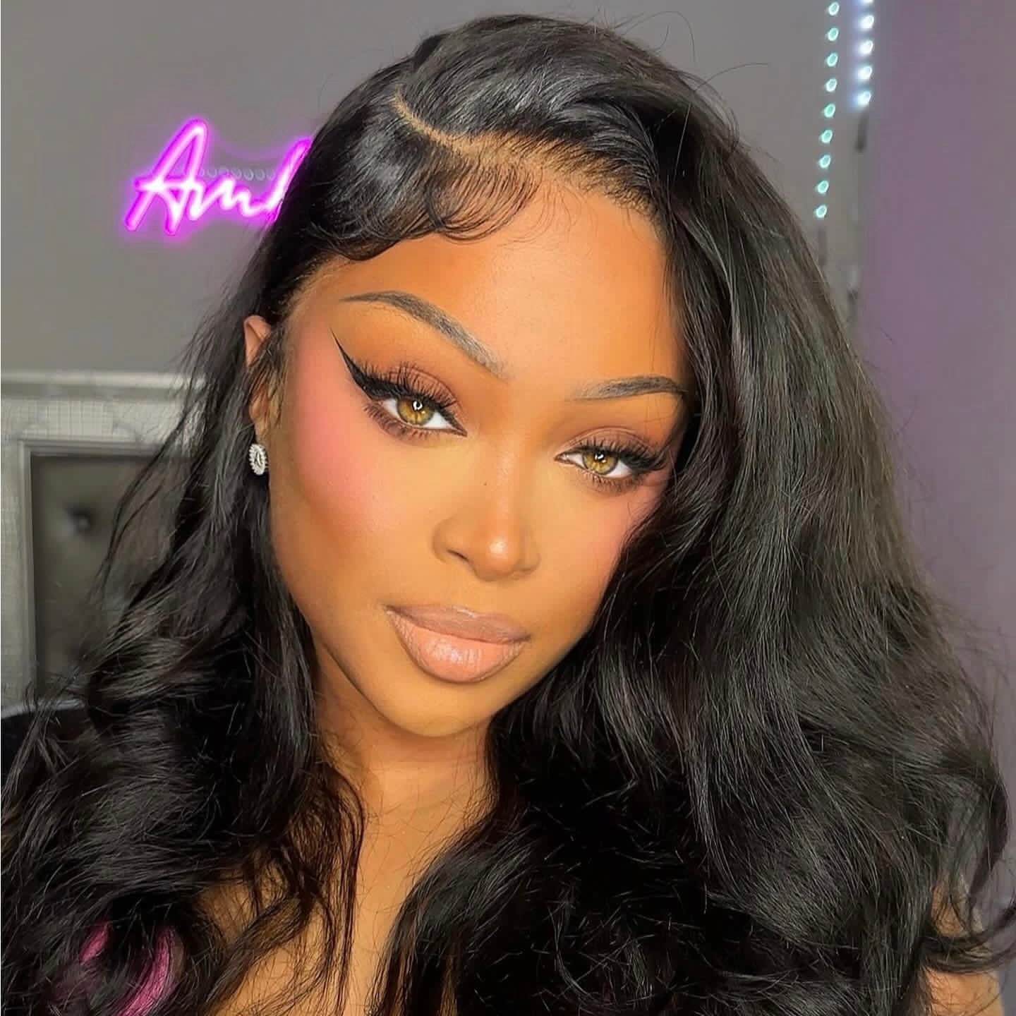 The ANDREA Body Wave Glueless Lace Front Wig – Pre-Plucked HD Lace Wig ...