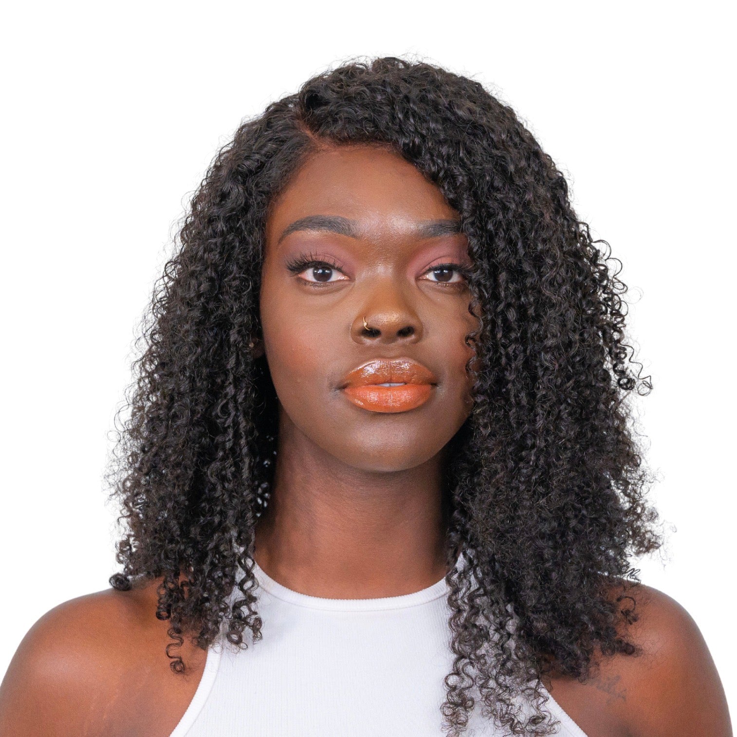 The UCHE - Glueless HD 13x6 Lace Front Wig Human Hair Afro Kinky Curly ...